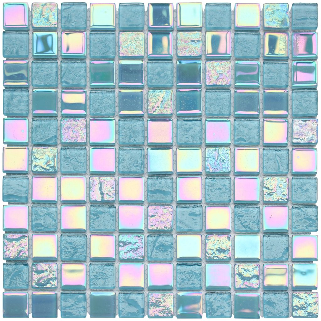 Create a tranquil space with custom glass pool tiles