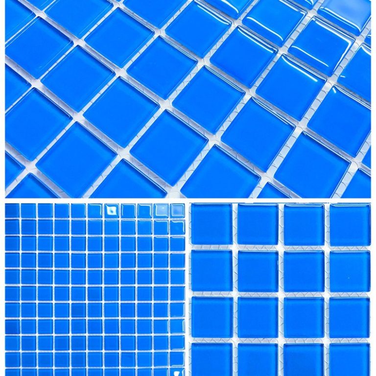 Custom glass mosaic tile backsplashes for modern homes