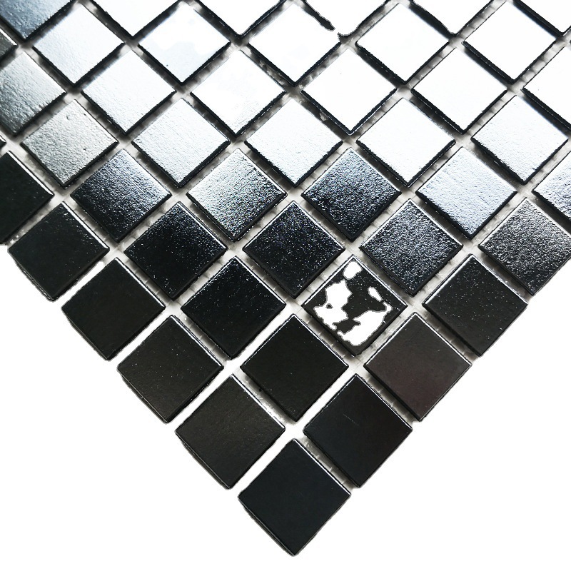 Custom glass mosaic tile patterns for unique interiors