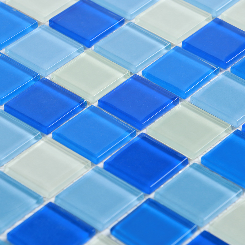 Custom glass mosaic tiles for stylish backsplashes