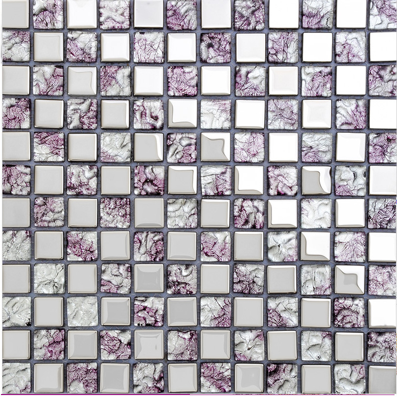 Custom glass mosaic tiles for unique swimming pool designs