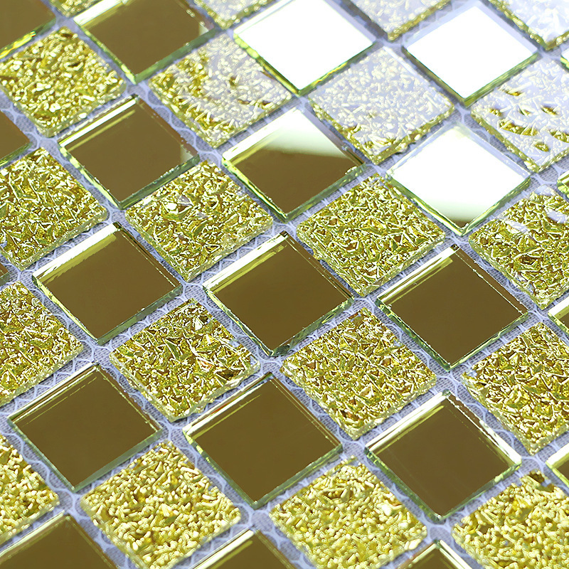 Custom glass mosaic tiles for vibrant kitchen islands