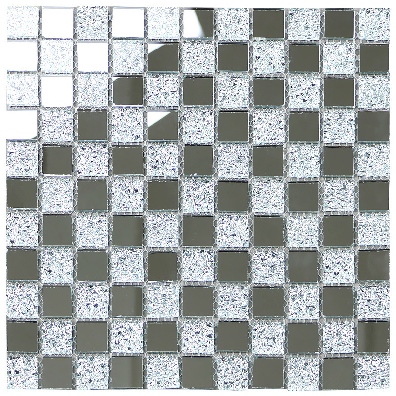 Custom glass mosaic tiles for vibrant kitchen islands