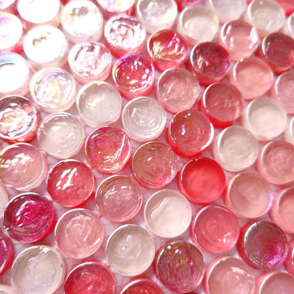 Custom glass penny tile patterns for every style