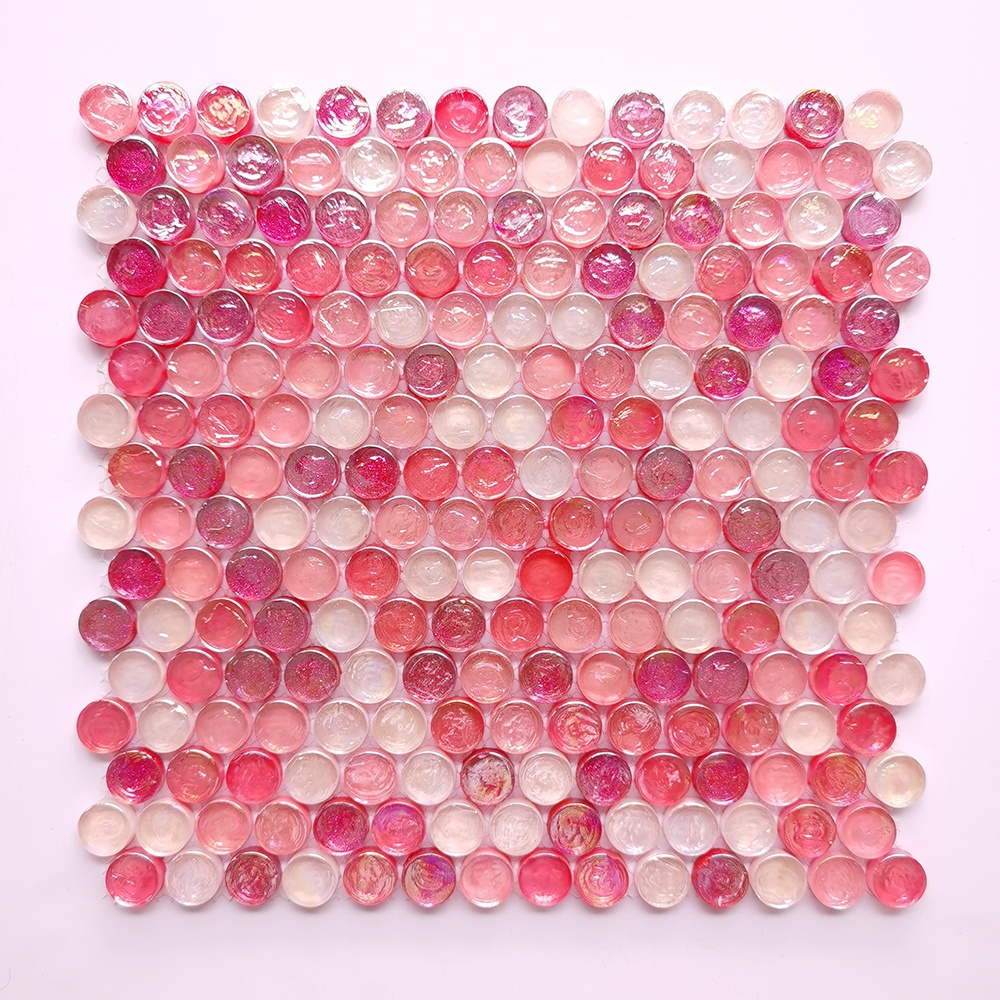 Custom glass penny tile patterns for every style