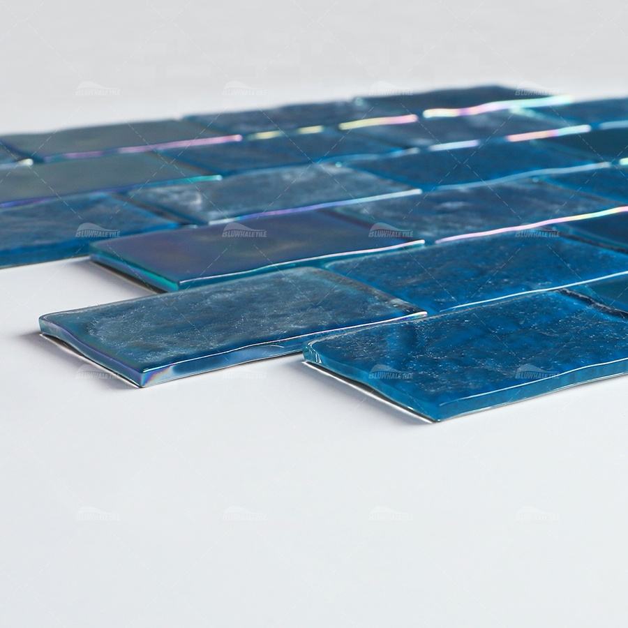 Custom glass subway tiles for luxury homes