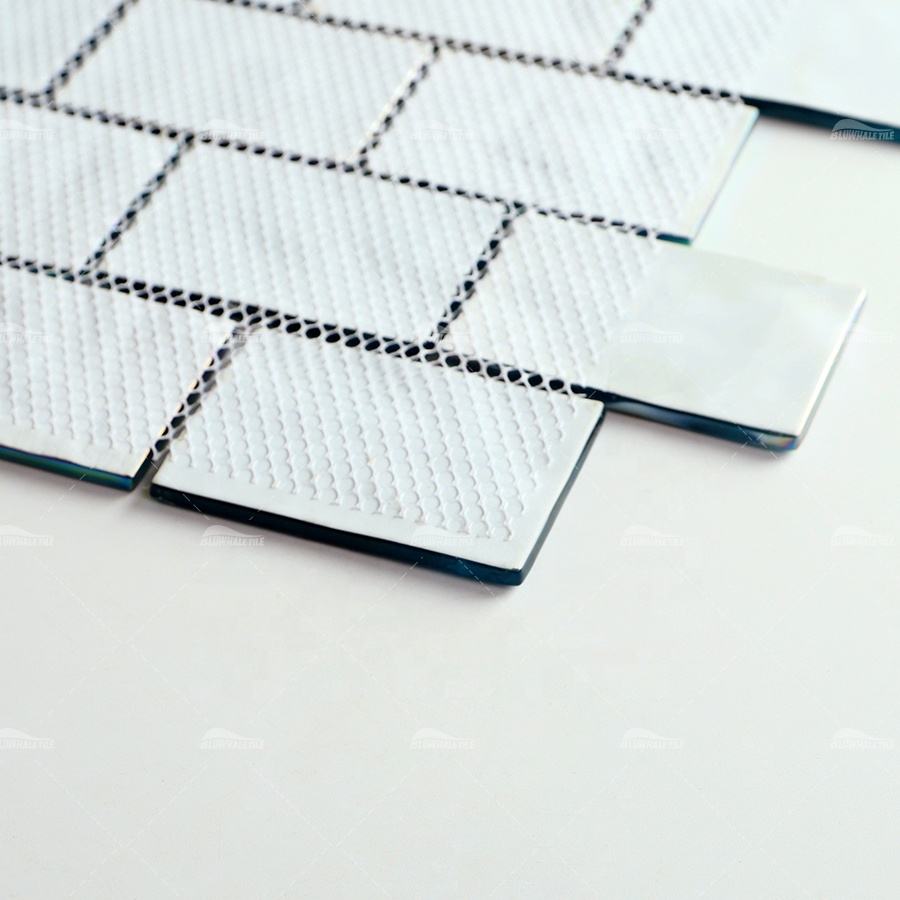 Custom glass subway tiles for luxury homes