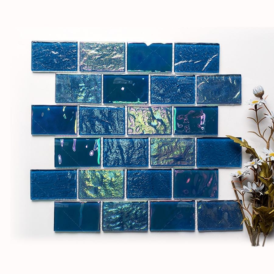 Custom glass subway tiles for luxury homes