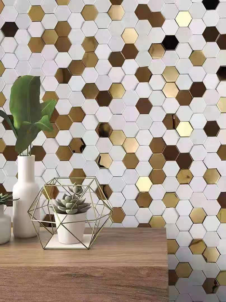 Custom glass wall tiles for luxury homes