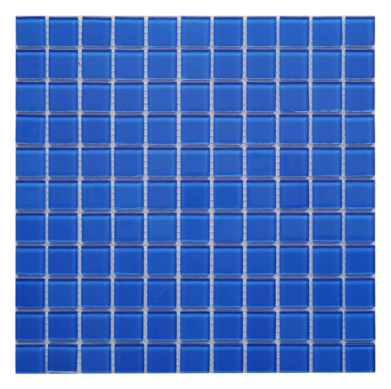 Custom glass wall tiles make a statement