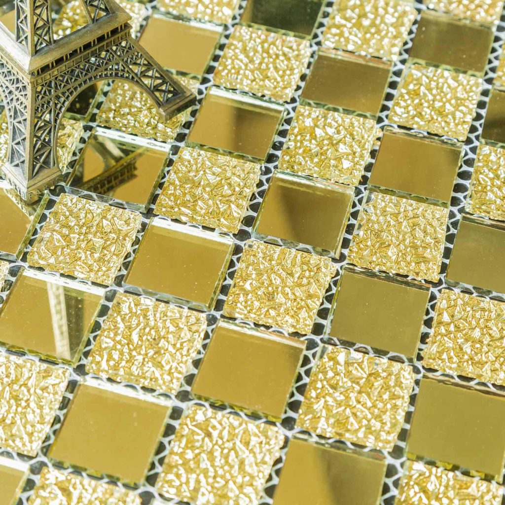 Premium custom glass mirror tiles for contemporary homes