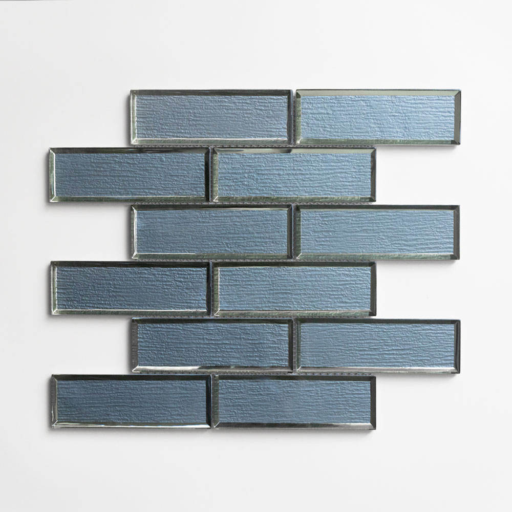 Stylish custom glass subway tiles for any room