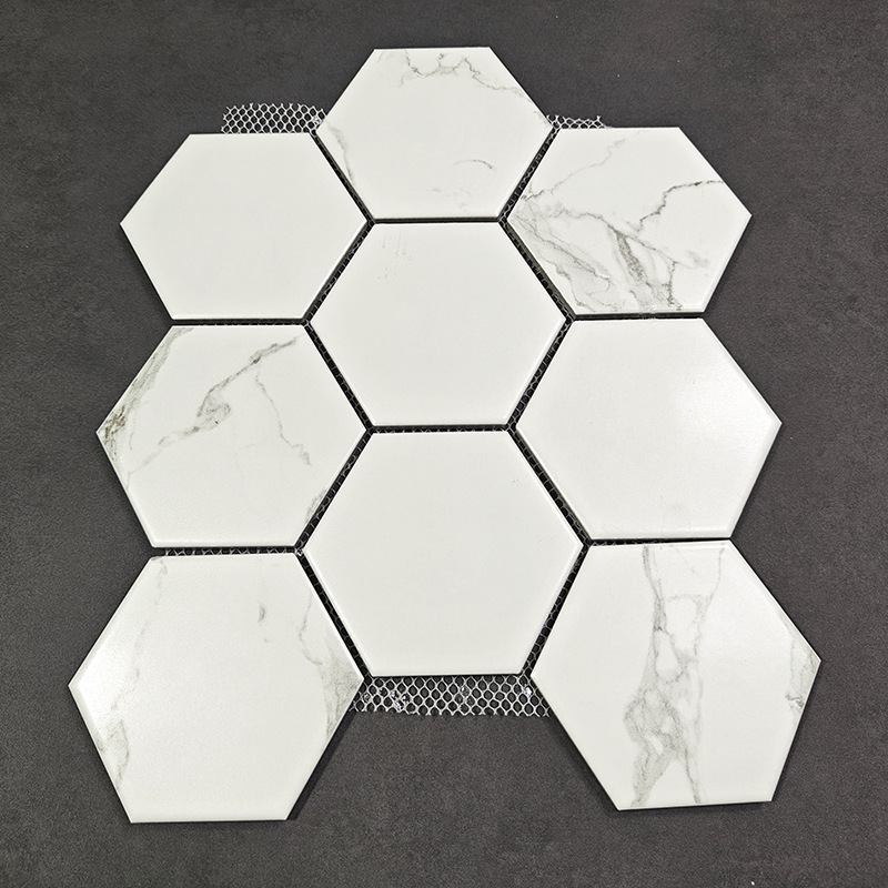 Transform your kitchen with custom glass mosaic tiles